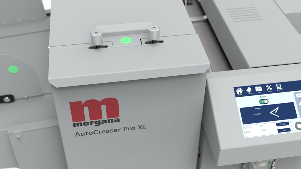 Druckweiterverarbeitung | Morgana AutoCreaser PRO XL Rillautomat ...
